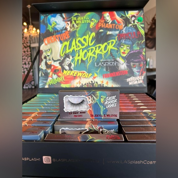 Makeup | Dr Jekyll And Mrs Hyde Lashes Classic Horror | Poshmark